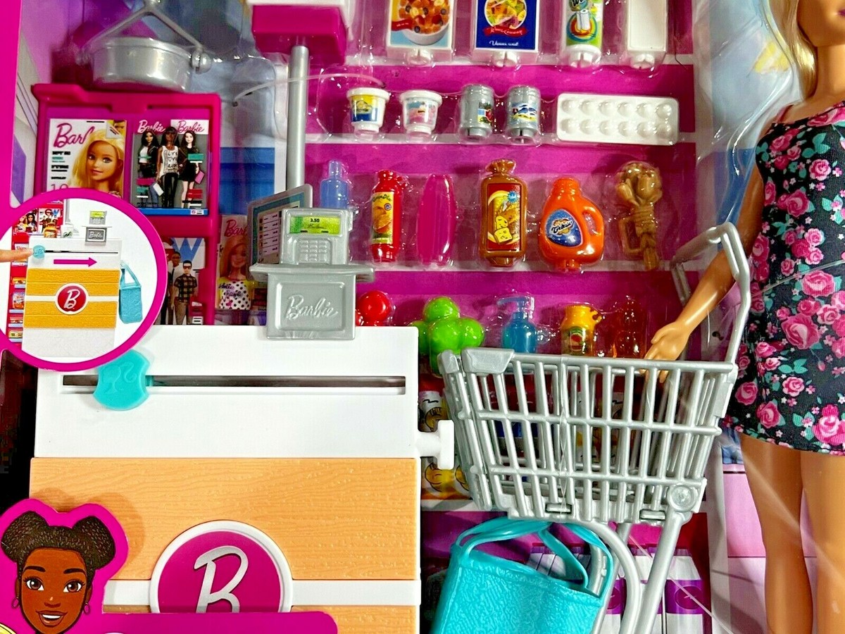 Barbie Shopping Time Doll & Play Set at Carlo Simmons blog