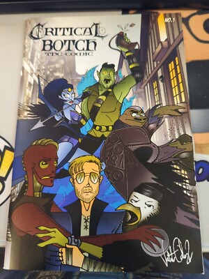 Pro Wrestling Crate Critical Botch Comic #1 AEW Wrestling Orange ...