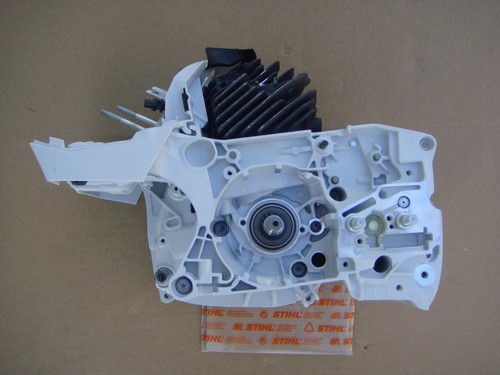 GENUINE STIHL MS462 MS462C CHAINSAW CRANKCASE & CRANKSHAFT W/ PISTON ...