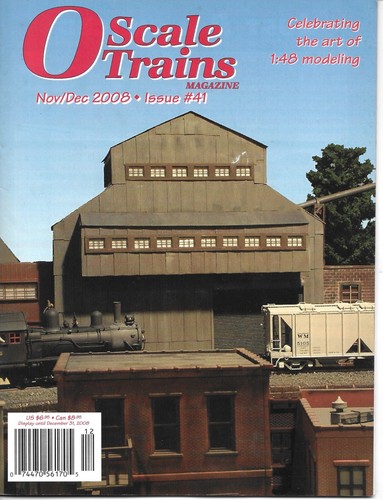 O Scale Trains Magazine - Nov/Dec 2008 - Issue # 41 - BACK ISSUE | eBay