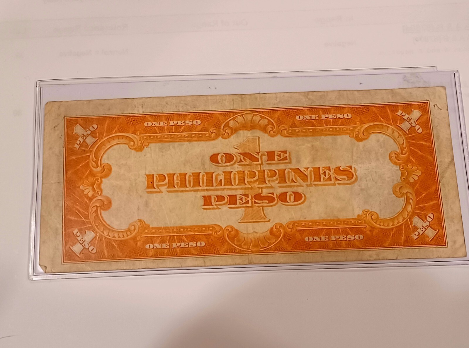 Sharp 1941 Philippine One Peso Note | eBay