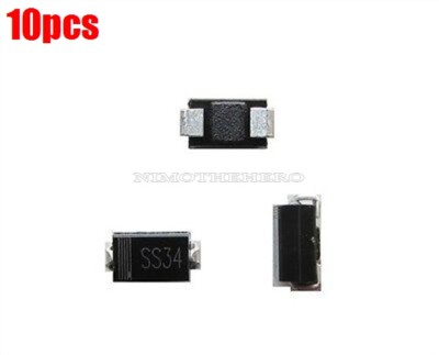 SS34 Type A 40V 3A 1N5822 10Pcs Diode Smd Schottky New Ic zb | eBay ...