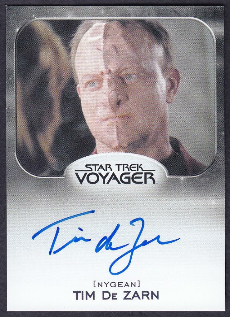 STAR TREK ALIENS AUTOGRAPH AUTO OF TIM De ZARN AS WARDEN YEDIQ | eBay ...