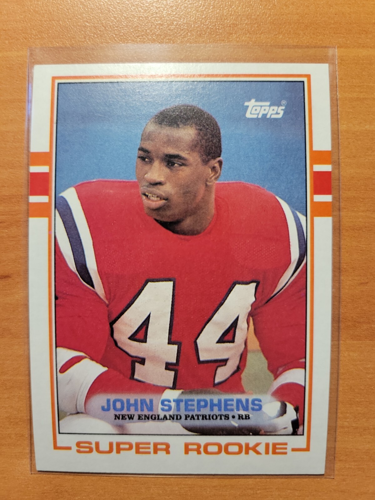1989 Topps #194 John Stephens - Rookie - New England Patriots - NFL | eBay