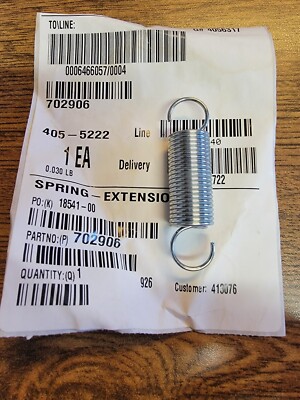 New OEM Genuine Toro Lawn Boy Wheel Horse Gilson extension spring ...