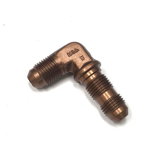 AN833-5D / AN833 ALUMINUM 90° ELBOW FITTING 1/2-20 THREAD | eBay