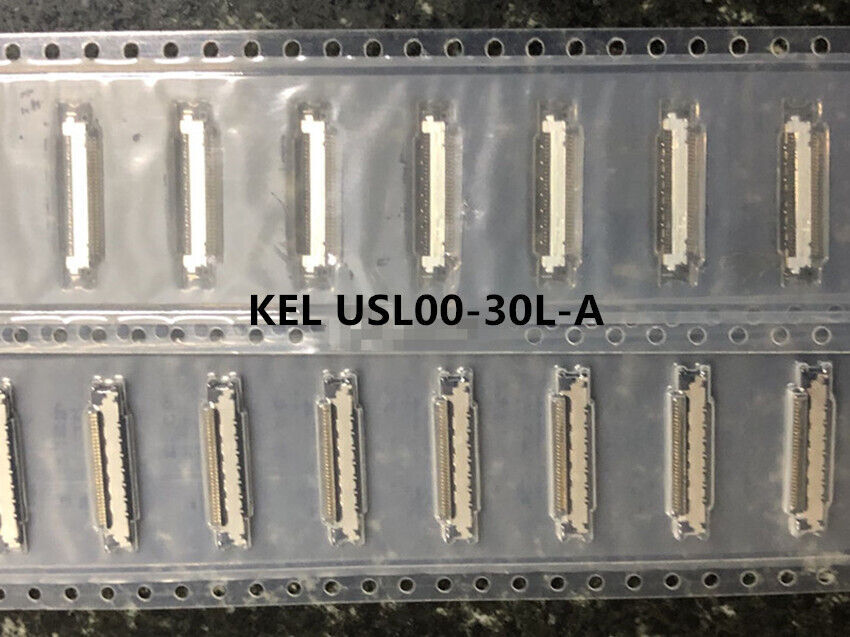 QTY:5PCS KEL Connector KEL USL00-30L-A 0.4mm Pitch 30pin Coaxial ...