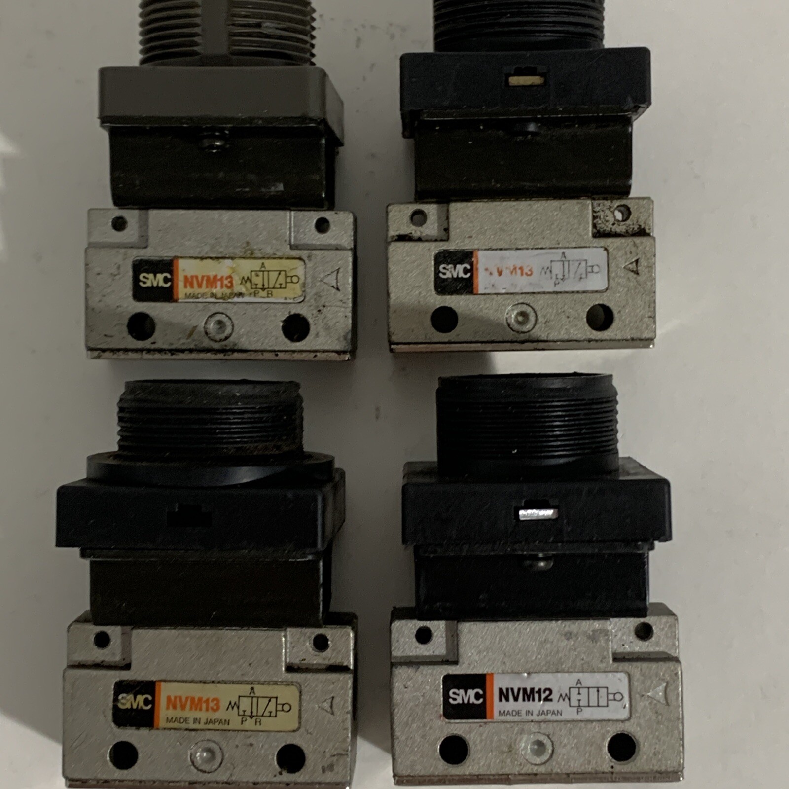 SMC Corp. NVM13 Mechanical Valve (Lot of 3) NVM12 (Lot Of 1) 4 Total | eBay