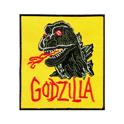Godzilla King of Monsters Embroidered Iron-On Patch | eBay