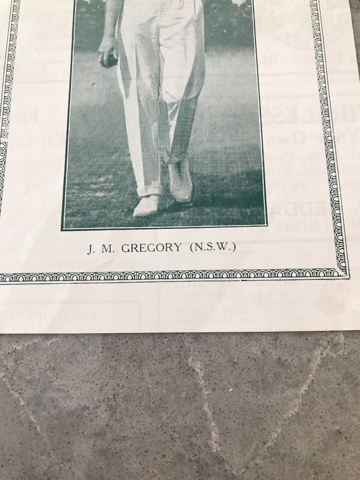 1924 PALS AUSTRALIAN BOYS MAGAZINE CRICKET INSERT SUPPLEMENT | eBay