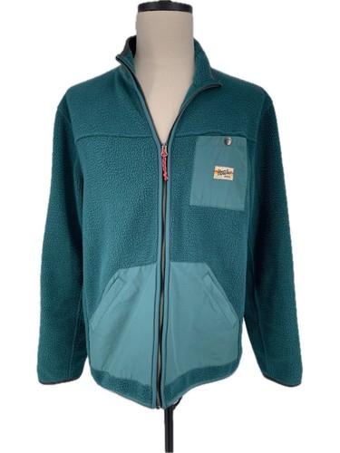 Howler Bros Men's Green Chisos Fleece Jacket Large Pockets L Large | eBay