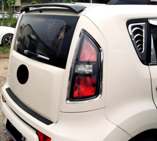 ABS Rear Roof Window Spoiler Wing For 2010-2013 Kia Soul Hatchback ...