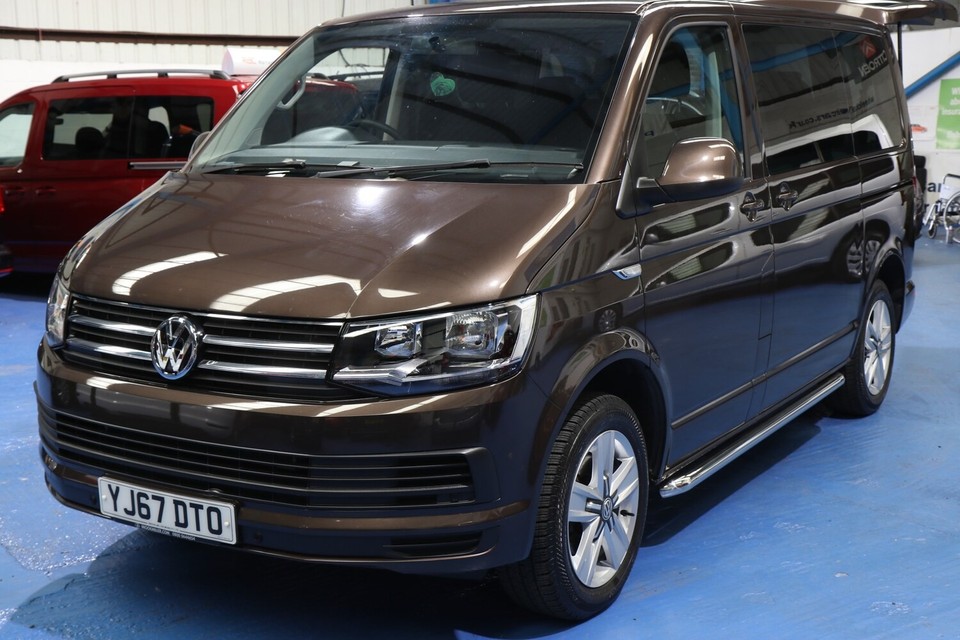 VW TRANSPORTER SHUTTLE 150 DSG AUTO Wheelchair Accessible Vehicle Low ...