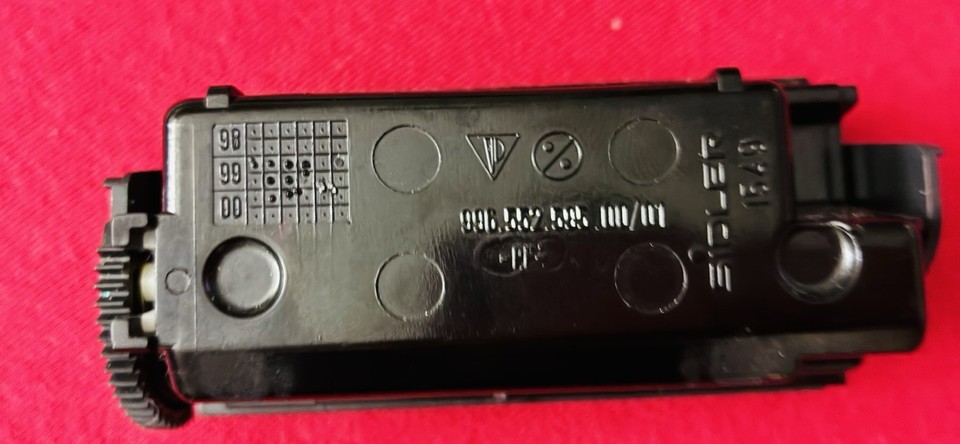 Genuine 97-04 Porsche Boxster 986 Center Console Ashtray Ash Tray Black ...