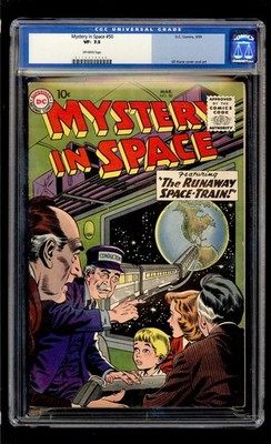 Mystery in Space #50 1959 CGC 7.5 VF- OW High Definition Scans** | eBay