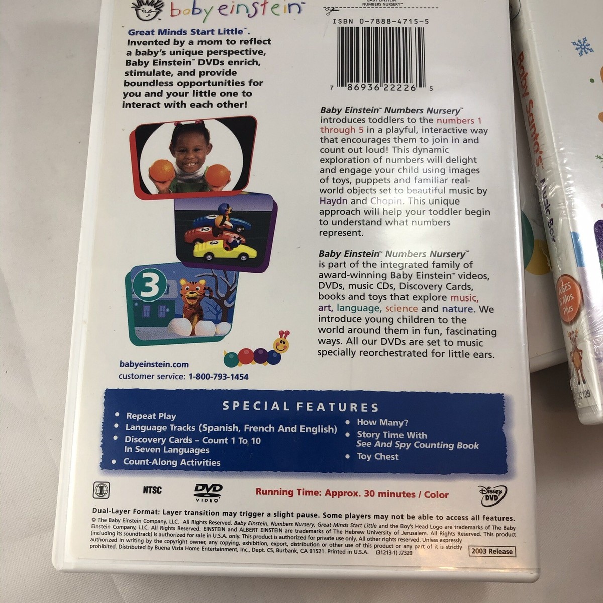 Baby Einstein Numbers Nursery Toys