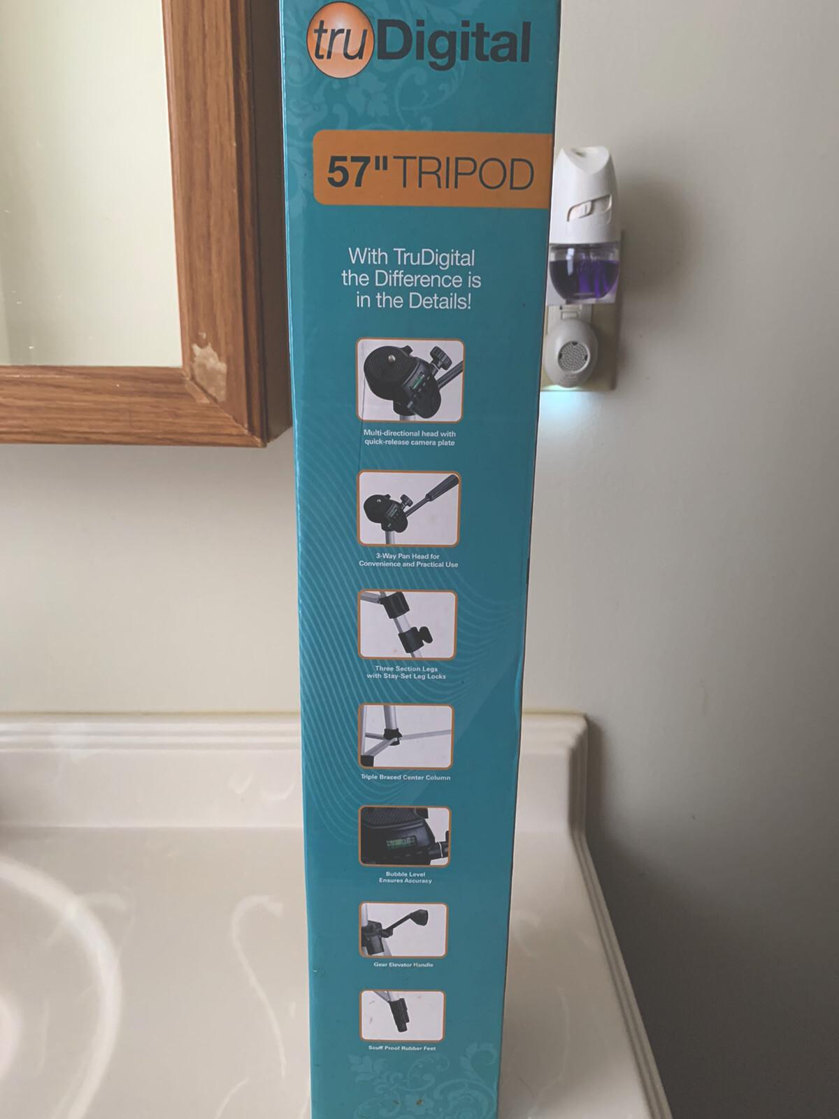 Tru Digital TD-TRI57 Tripod w/ Carrying Case 815361010069| eBay