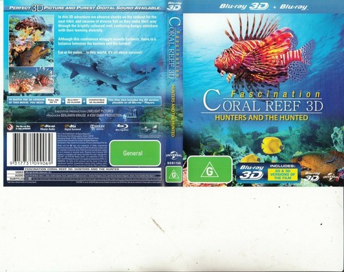 Fascination-Coral Reef 3D-Hunters And The Hunters-[Blu-Ray]-Sea Coral Reef-DVD | eBay