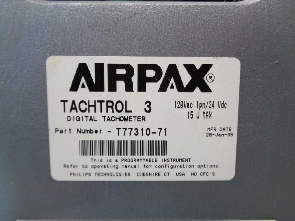 AIRPAX TACHTROL 3 Digital Tachometer T77310-71 for sale online | eBay