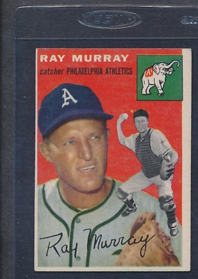1954 Topps #049 Ray Murray Athletics EX *1679 | eBay Australia