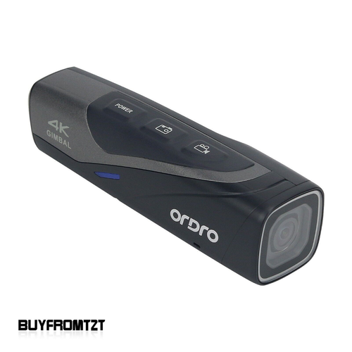 Ordro EP8 4K Gimbal 20MP Head Mounted Camera Wifi Sports Camera Video ...