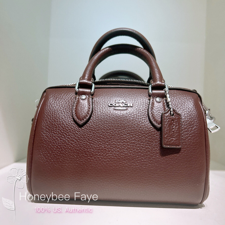 NWT Coach Rowan Satchel In Signature Canvas 2025 CV961/CV962/cw376 | eBay