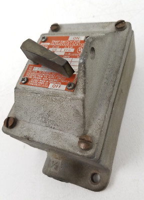 EFSC-1129 Crouse-Hinds Switch Explosion Proof lever Switch EFSC1129 | eBay