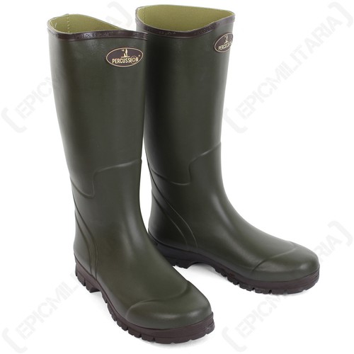 Percussion Marly Jersy Hunting Wellington Boot - Welly Wellies Walking ...