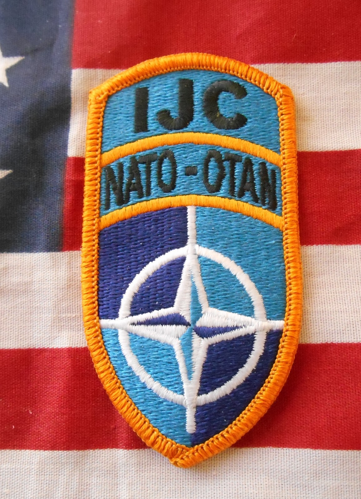 NATO-OTAN IJC Int Security Asst Force Joint Command Full Color Patch | eBay