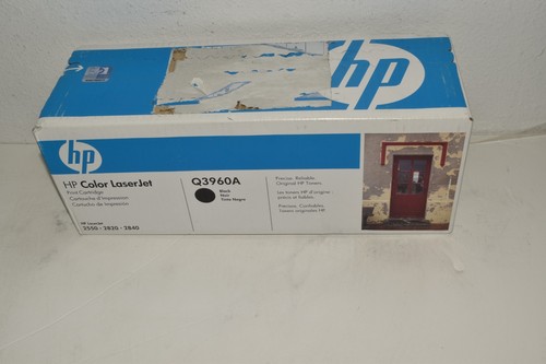 HEWLETT PACKARD HP Q3960A BLACK SEALED TONER NEW/GENUINE BOX (#3344) | eBay
