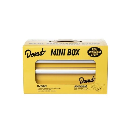 Limited Donut Media Mini Toolbox Real Mechanic Stuff 2 Slide Drawer ...