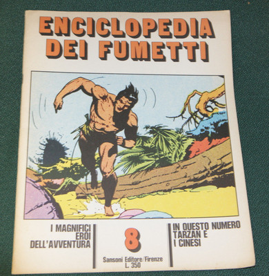 ENCICLOPEDIA DEI FUMETTI #8 ITALIAN COMIC CARTOON MAGAZINE FINE 1970 | eBay