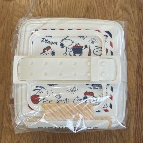 Snoopy m714 Lunch Box, Picnic, 920Ml, 3 Tiers | eBay