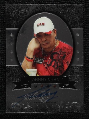 2012 Leaf Metal Mega Short Print Johnny Chan #MB-JC1 Auto u0h | eBay