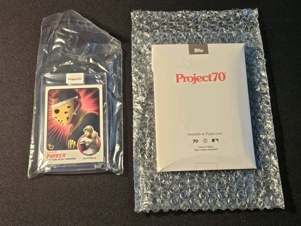 2021 Topps Project 70 #458 Dave Parker by Alex Pardee 1973 Jason Mask ...