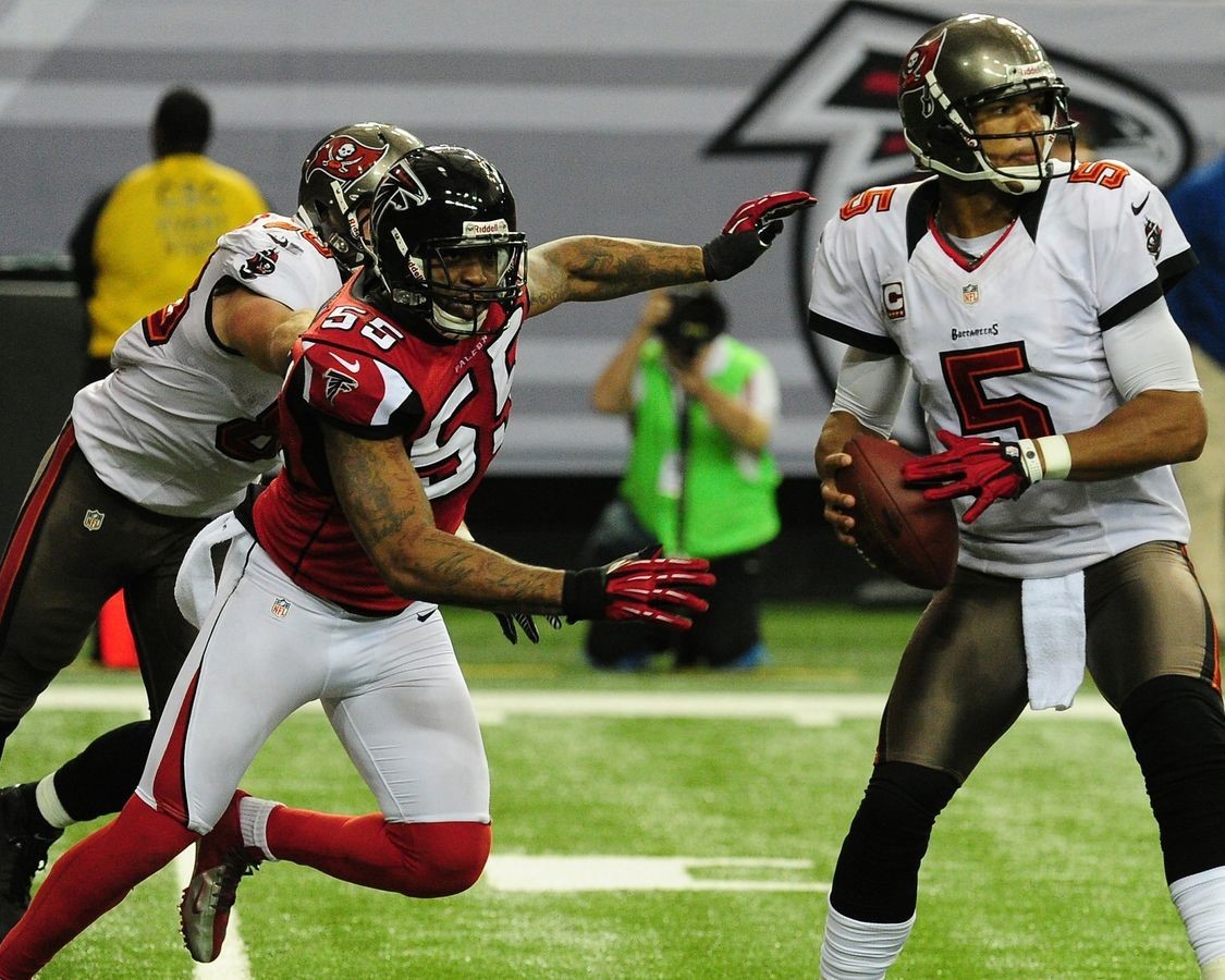 JOHN ABRAHAM 8X10 PHOTO ATLANTA FALCONS FOOTBALL PICTURE NFL | eBay