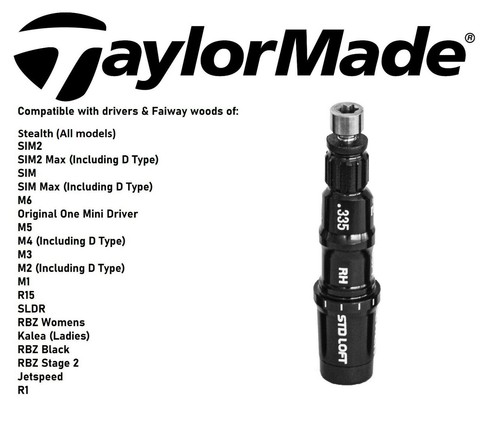TaylorMade M Series Shaft Adaptor - The GolfWorks