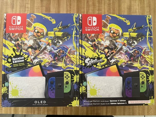 Nintendo Switch - OLED Model Splatoon 3 Special Edition [US] AND [EUR ...