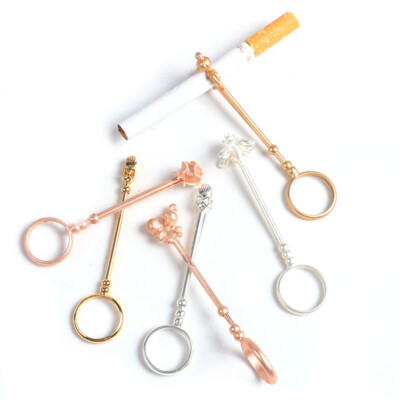 Adjustable Cigarettes Clip Cigarette Holder Ring Finger Hand Rack ...