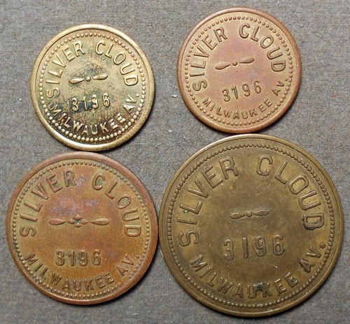 C473 4-Chicago IL: Silver Cloud, 3196 Milwaukee Av. Good For 5c-5c-25c-1.00 I | eBay