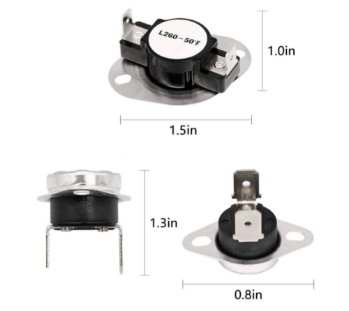 Samsung DVE50M7450W/A3 DVE45N5300W/A3 DV407AEW/XAA Dryer Heating ...