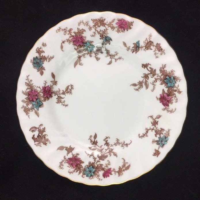 Minton England ANCESTRAL 6 1/4" Bread Butter Plate S376 Wreath Mark | eBay
