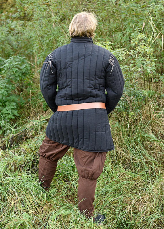 HALLOWEEN Gift Gambeson Thick Padded Medieval Coat Akelton Vest Jacket ...