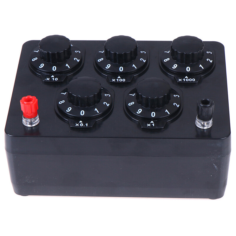 0-9999.9 Ohm Variable Decade Resistor Resistance Box Physical Teaching ...