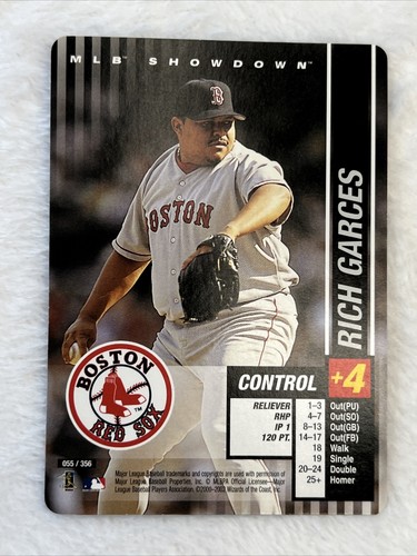MLB Showdown 2002 - Rich Garces 055/356 Boston Red Sox WOTC | eBay