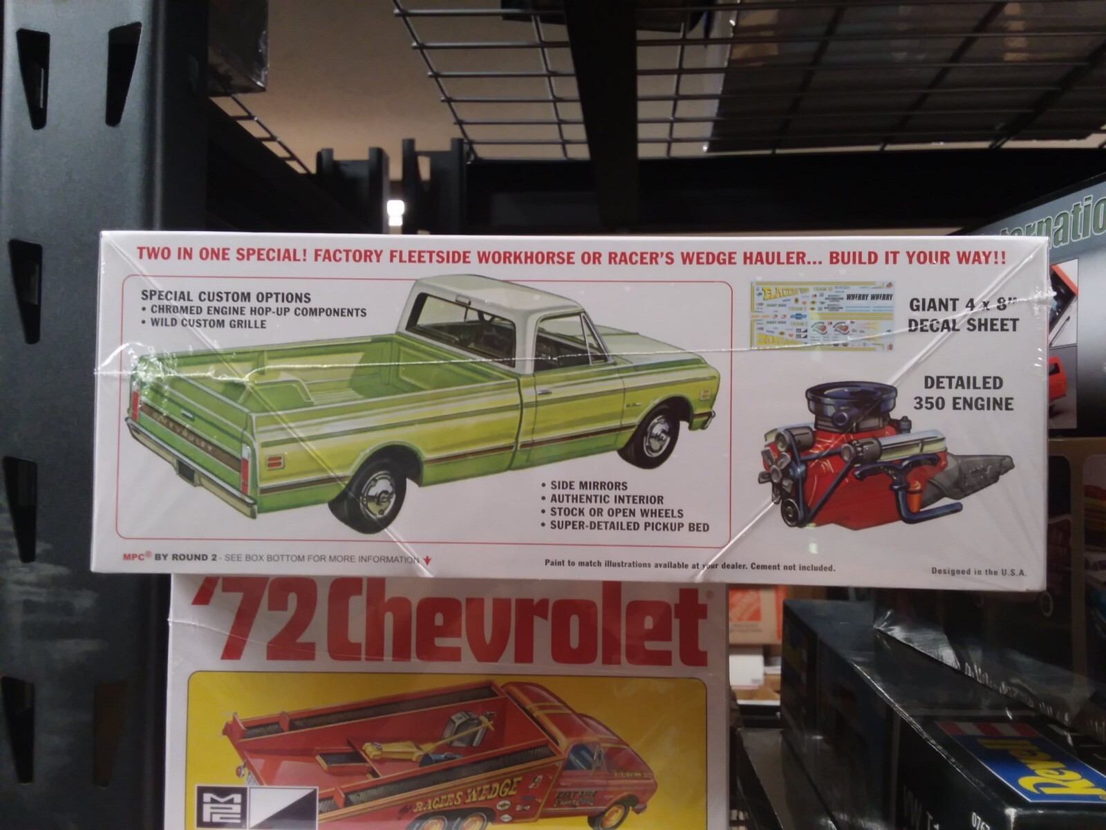 MPC 1/25 Scale 1972 Chevy Racer's Wedge Pickup Plastic Model Kit MPC885 ...