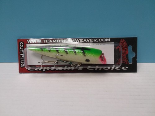 Dreamweaver - Captain's Choice - Rattle Cut Plug - Green Blk Ladder ...