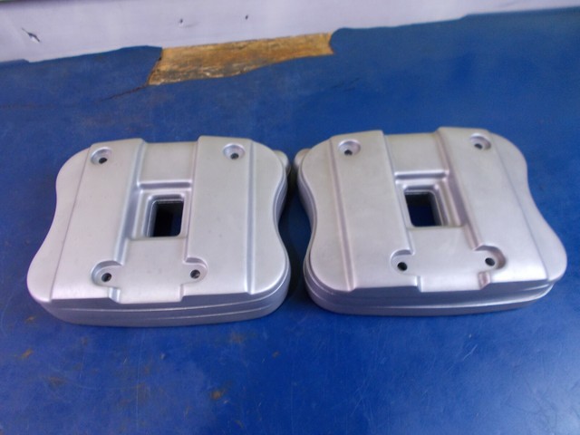 NATURAL FINISH ROCKER BOXES HARLEY DAVIDSON XL EVO SPORTSTER 1985-1990 ...