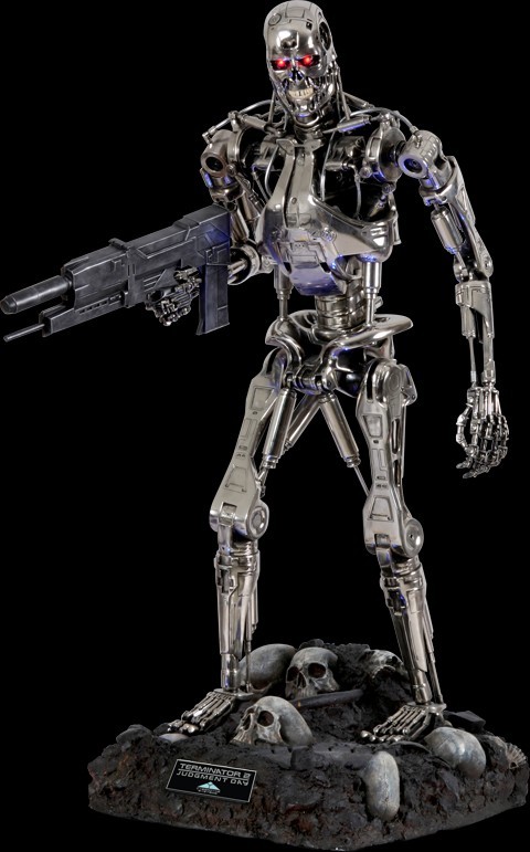 Sideshow Collectibles Legendary scale Terminator T800 In Shipper Box | eBay