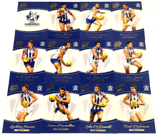 2014 SELECT AFL HONOURS S1 TRADING CARD FULL BASE CARD TEAM SET(12 ...